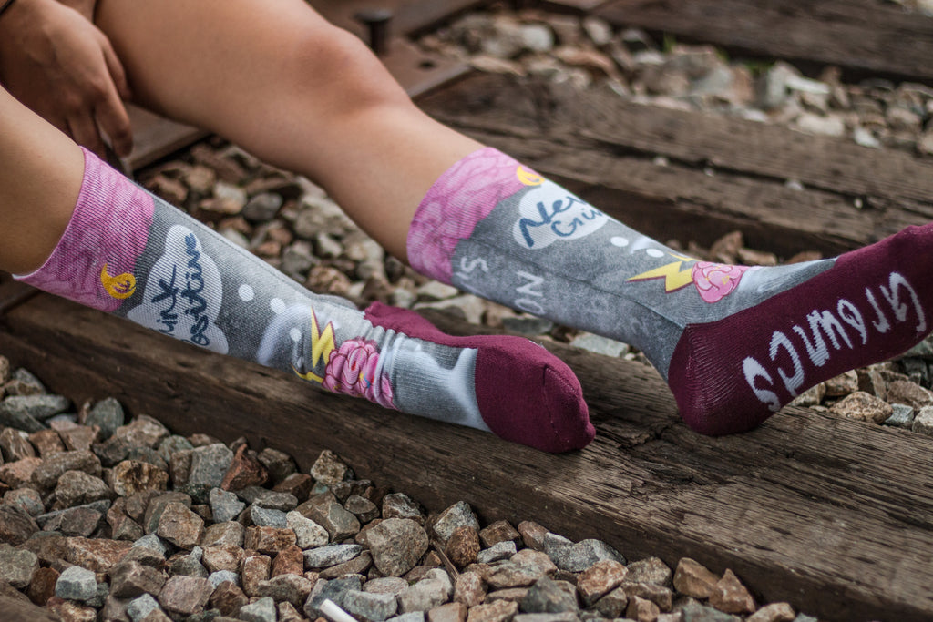No Brainer PG Socks – Positive Grounds